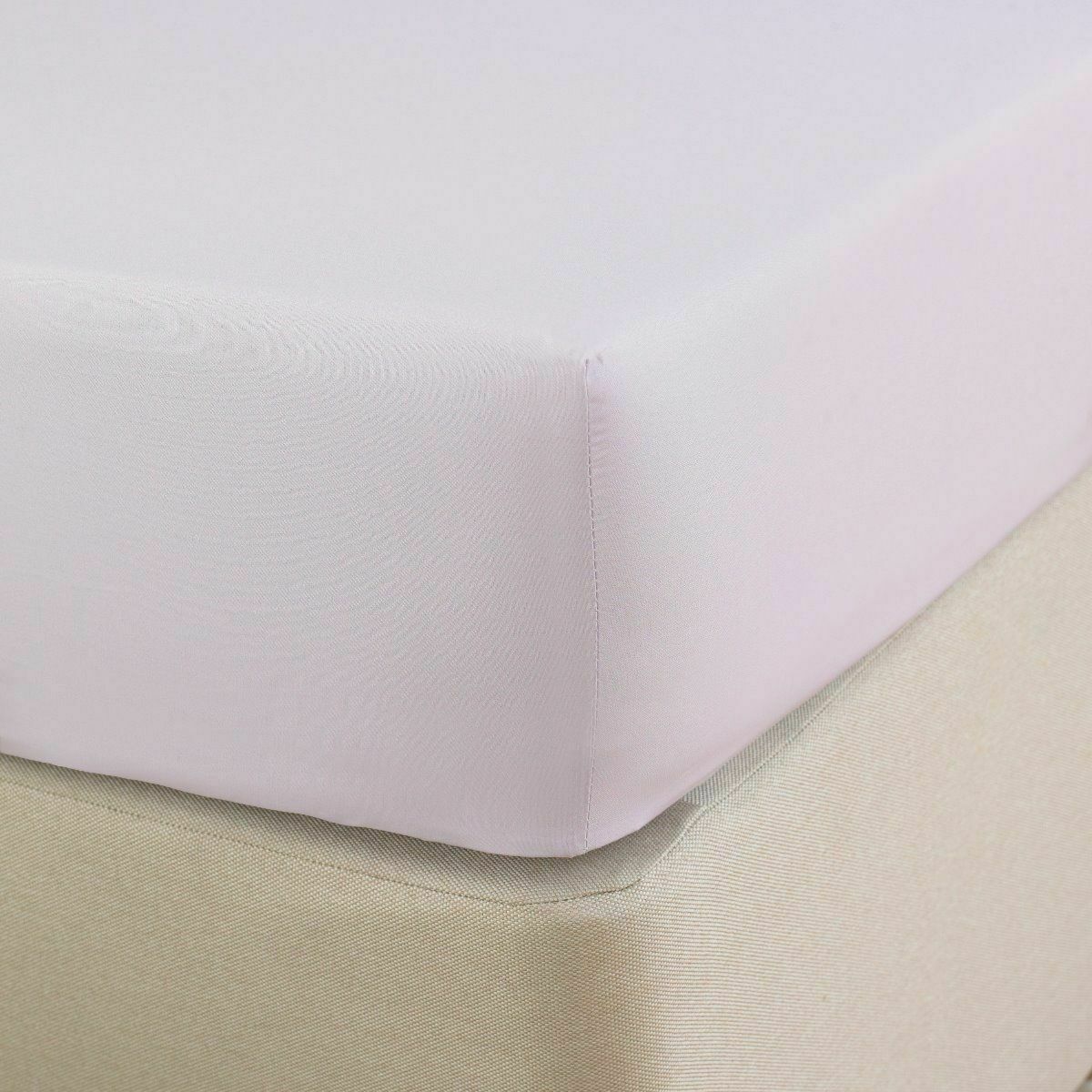 200 TC 40cm Deep Egyptian Cotton Fitted Sheet
